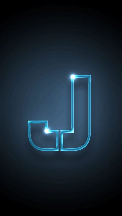 J Letter Blue Locket Hd Phone Wallpaper Pxfuel