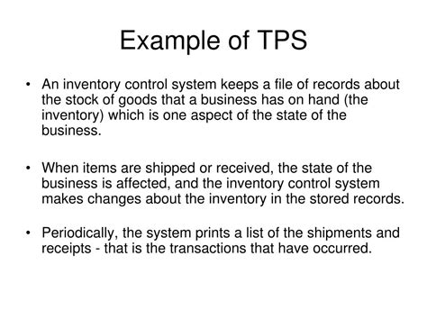 Ppt Transaction Processing System Tps Powerpoint Presentation Free