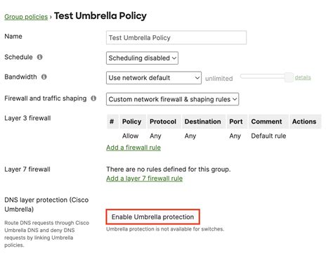 automatically integrating cisco umbrella with meraki networks cisco