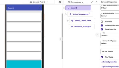 keep submenu fixed on scrollable screen discuss kodular community
