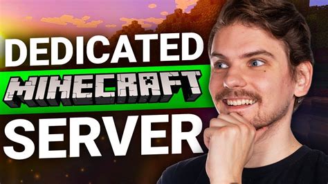 How To Make A Minecraft Server Minecraft Dedicated Server Tutorial
