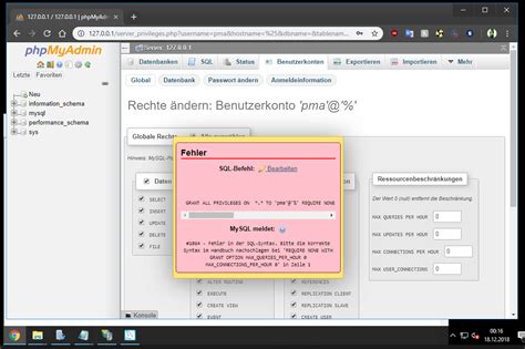 issue adding new user with mysql 8 0 11 · issue 14217