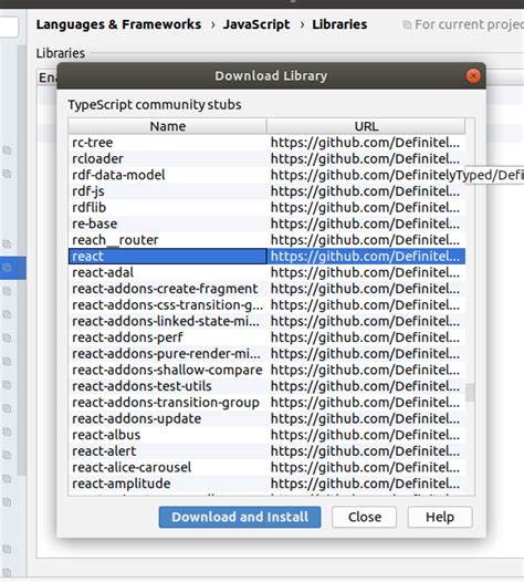 reactjs webstorm auto completion does not work for react js stack