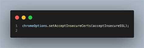 how to handle ssl certificates in selenium webdriver lambdatest