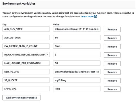 using aws lambda to enable static ip addresses for