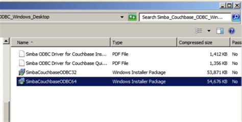 Getting Started With The Simba Couchbase Odbc Driver The Couchbase Blog