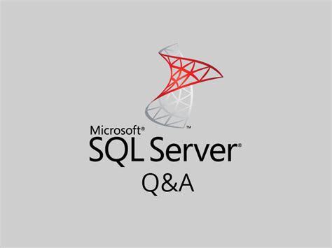 frequently asked sql server interview questions and answers