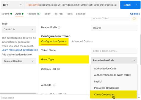 use postman for api requests