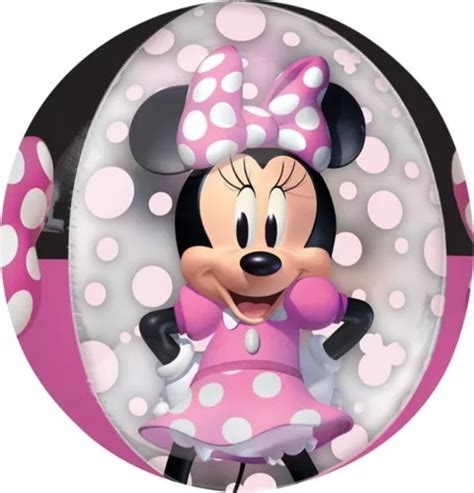 Globo Minnie Mouse Dj Orbz Fiesta Regalo See Thru Meses Sin Interés