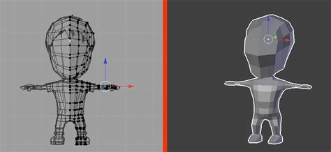 blender low poly character creation modeling blendernation