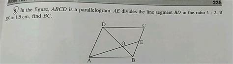 Let Abcd Is A Parallelogram Position Vector Of Points A C And D Are