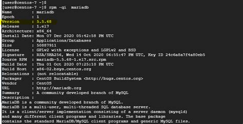 2 ways to install mariadb on centos 7