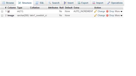 php insert multiple image name in a single row in database stack