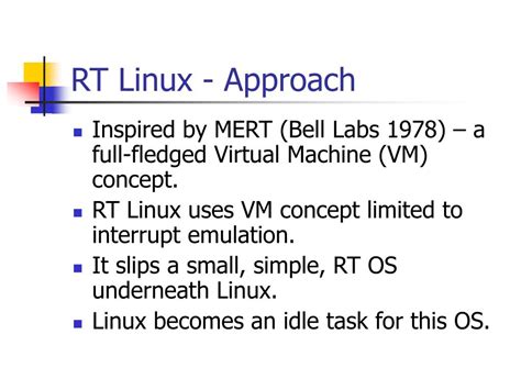 ppt rt linux powerpoint presentation free download id 3211222