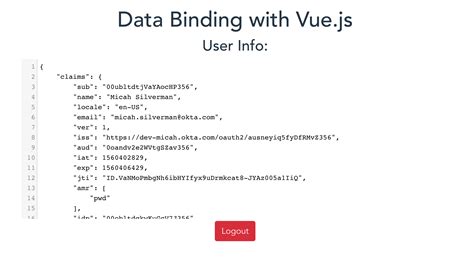 use vue js data binding options for reactive applications okta developer