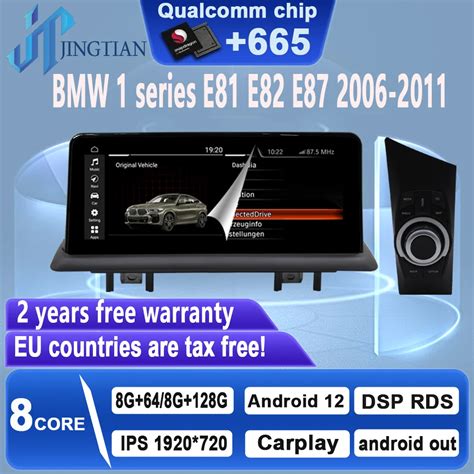 Carplay Car Audio Navigation Gps Multimedia Radio Video Player For Bmw