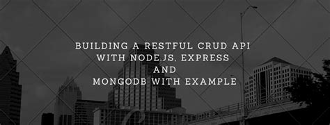 how to build a rest api to perform crud operation with