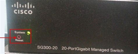 how to reset cisco sg300 switch to factory default zorins