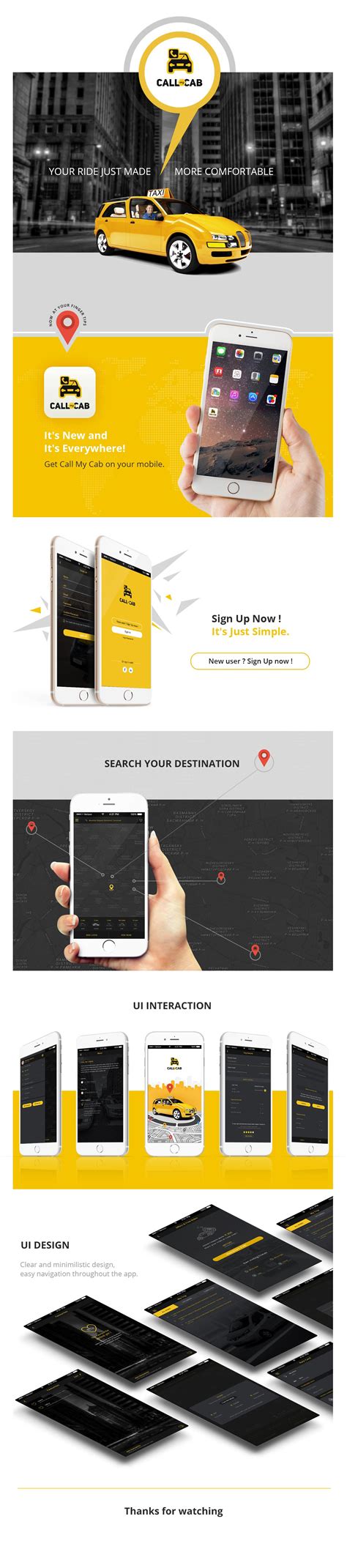 online taxi booking app call my cab mobile app