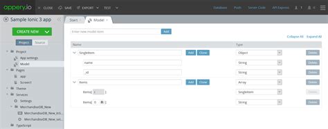 how to build a sample ionic 3 list app app development blog