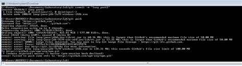 git github s recommended maximum file size stack overflow