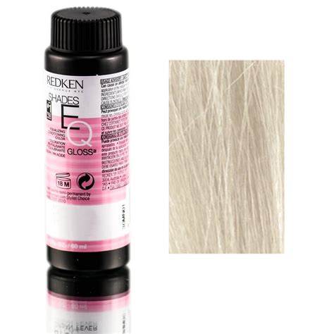 Redken Shades Eq 09v Platinum Ice Long Lasting Demi Permanent Hair