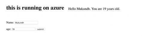 deploying a node app into azure web app by mukundh