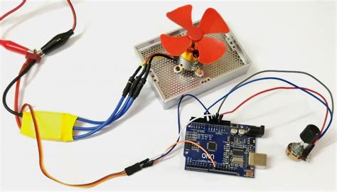 arduino brushless motor control tutorial for beginners nerdytechy