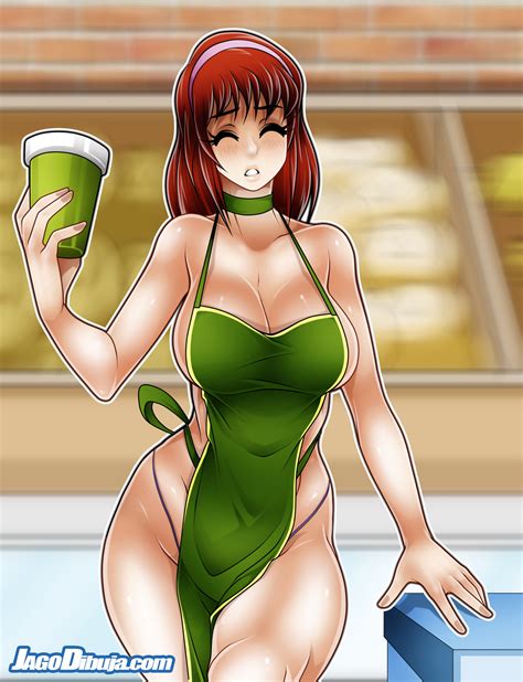 Rule 34 1girls Apron Only Big Breasts Blush Breasts Closed Eyes