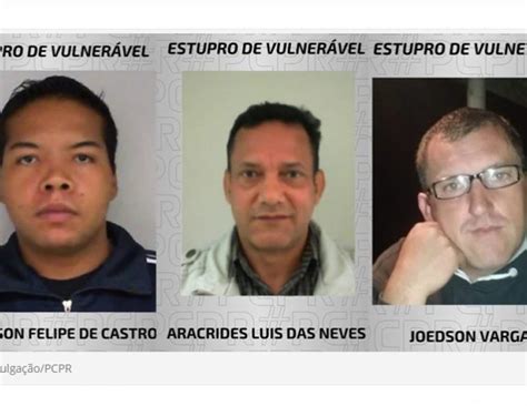 Polícia Do Paraná Divulga Fotos De Foragidos Que Cometeram Crimes