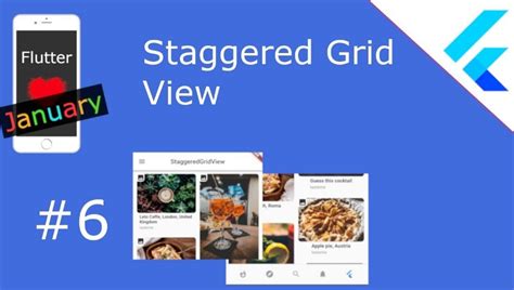 staggered grid view for flutter