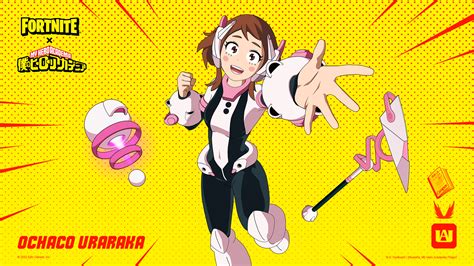 Become A Hero With Fortnite X My Hero Academia