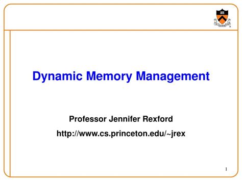 ppt dynamic memory management powerpoint presentation free download