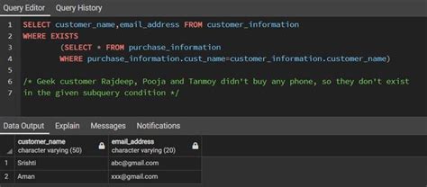 postgresql sql optimization geeksforgeeks