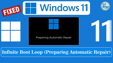 How To Fix An Infinite Boot Loop Preparing Automatic Repair Youtube