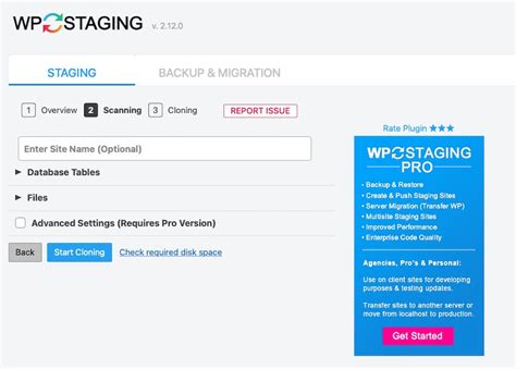 how to create a wordpress staging website newt labs