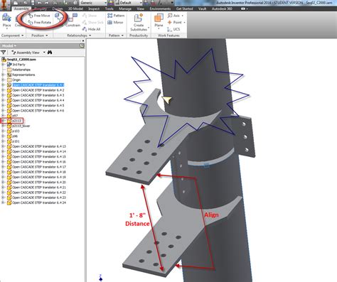 solved freeze imported objects autodesk community