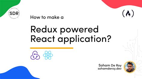 how to build a redux powered react app