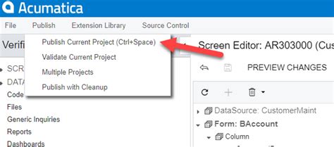 customizing acumatica erp adding a new field to an existing screen