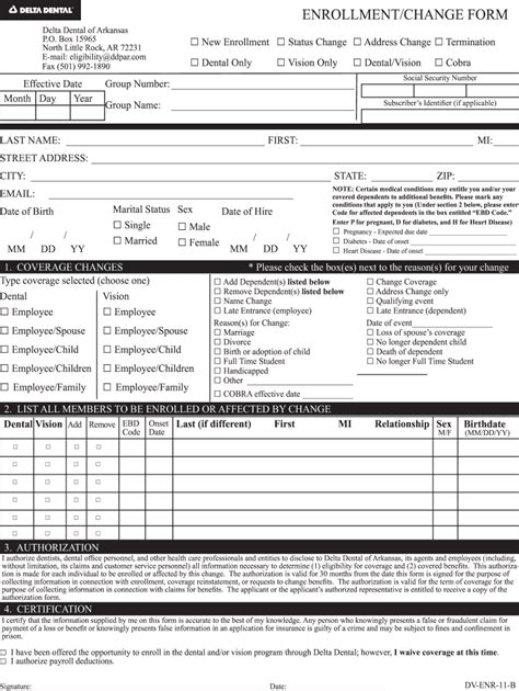 delta dental of arkansas fill out and sign printable pdf