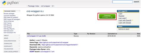 python 安装cv2 syw 文 博客园