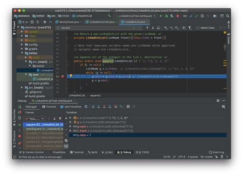 using intellij cse 373
