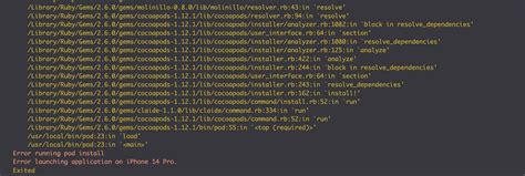 cocoapods how to connect existing flutter project with ios emulator