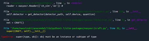 typeerror super type obj obj must be an instance or subtype of type
