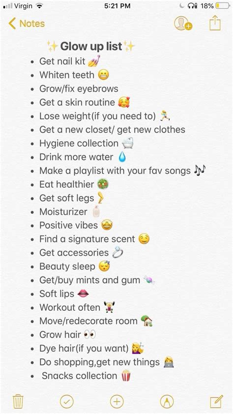 Glow Up List In 2023 Beauty Routine Checklist Glow Up Self