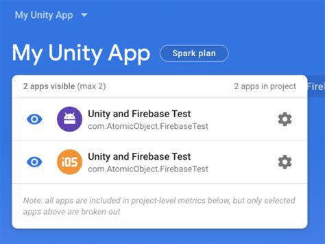 firebase with unity part 1 project setup