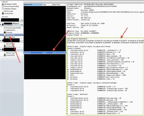 symbolicatecrash how to symbolicate iphone ipad crash logs stack