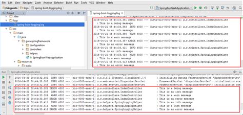 using logback with spring boot spring framework guru
