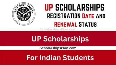 Up Scholarship 2024 25 Registration Date And Renewal Status