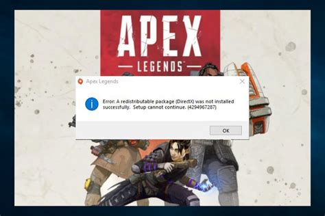 apex directx error fix this issue with 4 simple methods